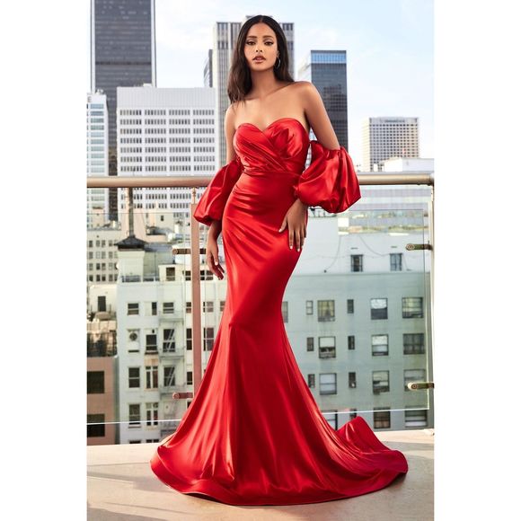 cinderella divine | Dresses | Red Cinderella Divine Size 2 Mermaid ...